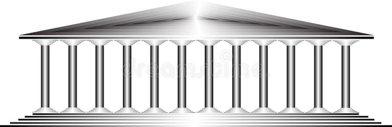 Greek Temple Stencil Stock Illustrations – 26 Greek Temple Stencil ...