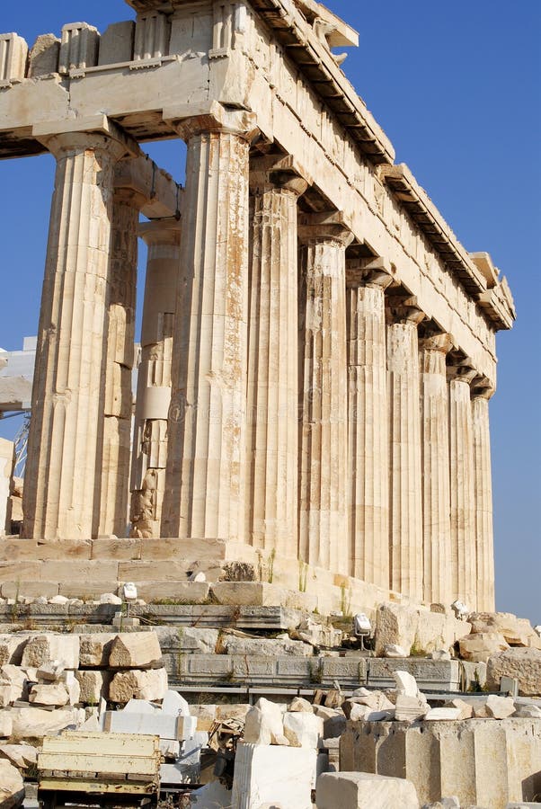 Greek Temple - Athens stock image. Image of temple, athens - 18191567