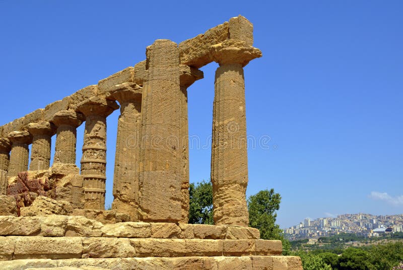 Ancient Ruins - Rhodes, Greece Stock Photo - Image of round, building ...