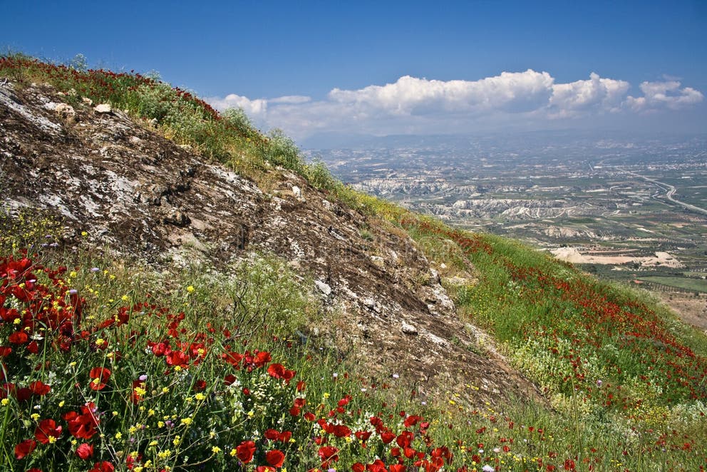 Greek View, Acrocorinth stock photo. Image of scenery - 11103268