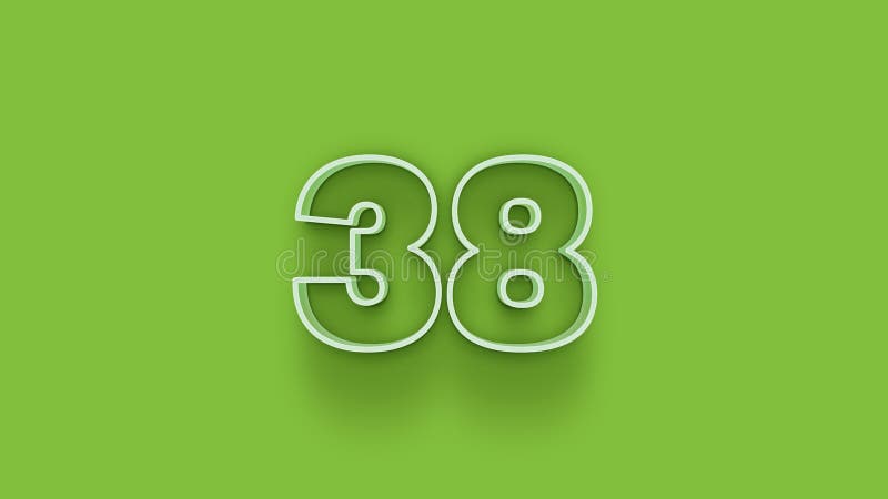 Green 3d Symbol of 101 Number Icon on Green Background Stock ...