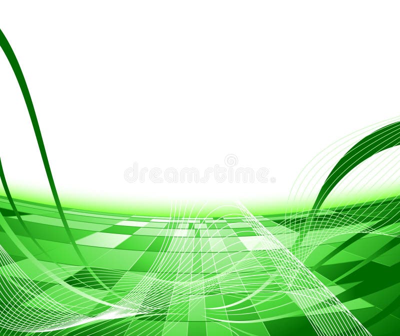 Green Abstract Advertisement Background Stock Vector - Illustration of ...