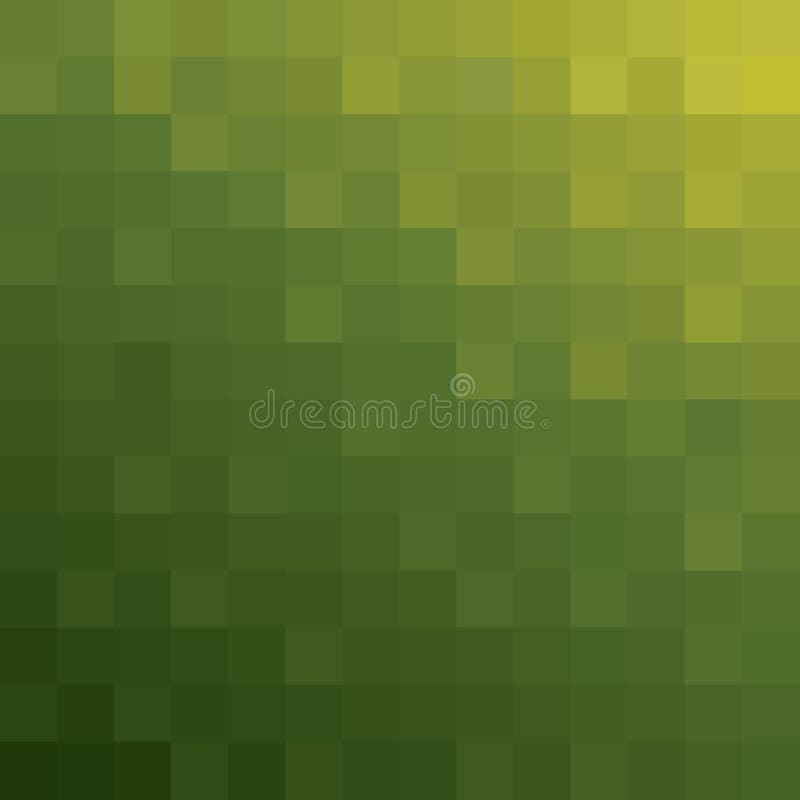 Green Abstract Background with Cube. Abstract Pattern, Vector ...
