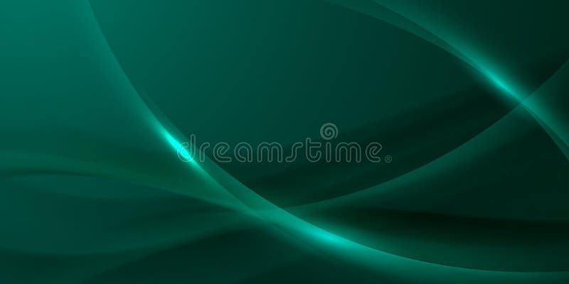 Green Abstract Background Design with Elegant Elements Vector ...