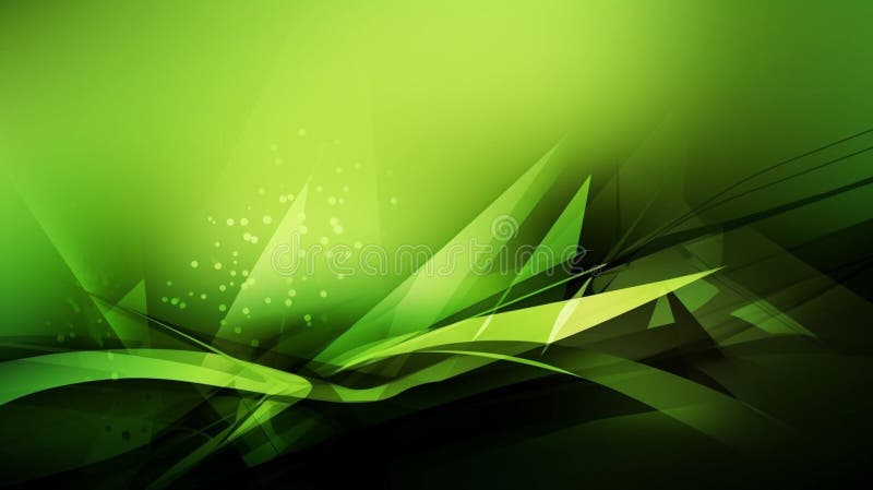 Green Abstract Background Design Stock Illustration - Illustration of ...