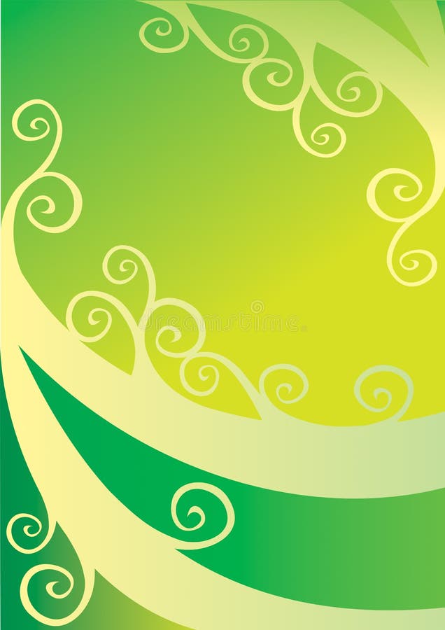 Green Abstract Background in Different Shades, Vector Illustration ...