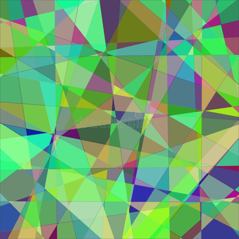 Green Abstract Background. Raster. Stock Illustration - Illustration of ...