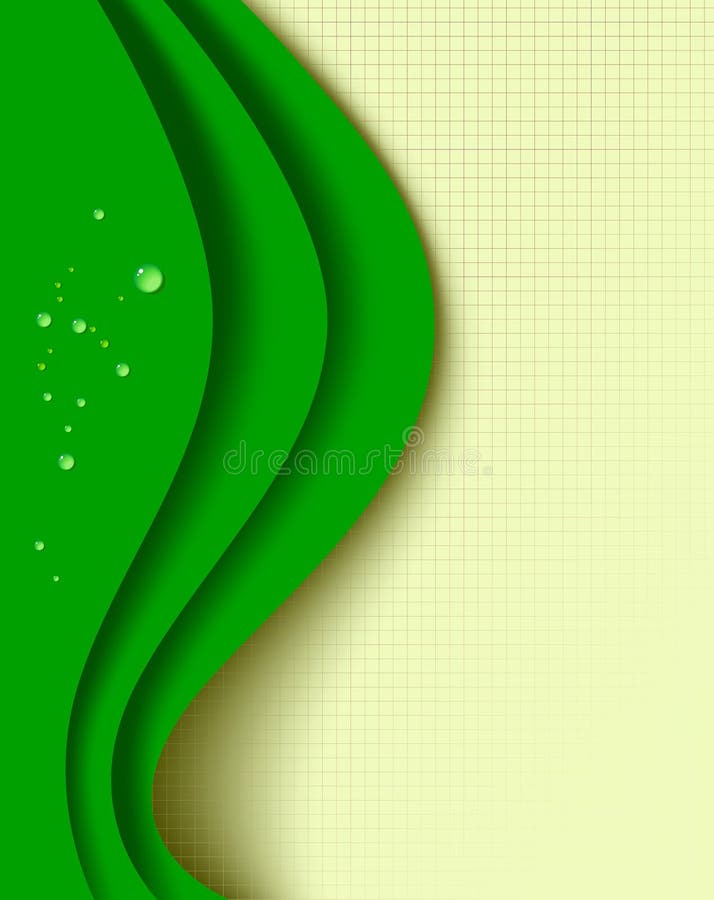 Green Abstract Background for Strong Visual Communication Stock Vector ...