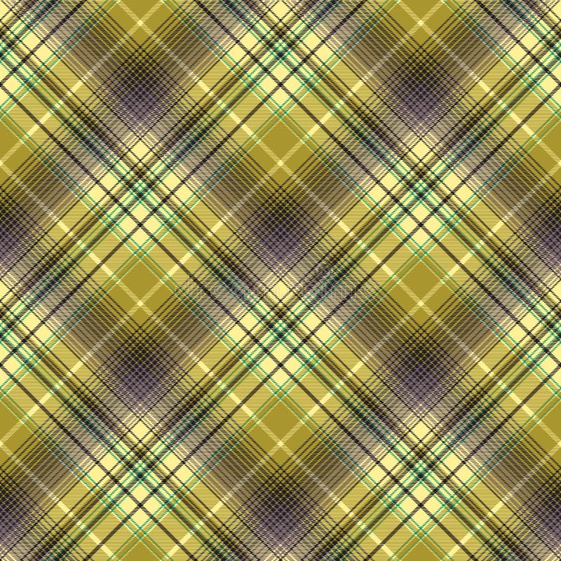 Green Abstract Check Plaid Seamless Pattern Stock Vector - Illustration ...