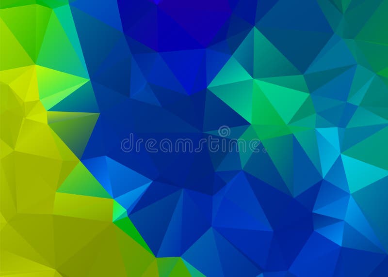 Green Abstract Color Polygon Background Design, Abstract Geometric ...