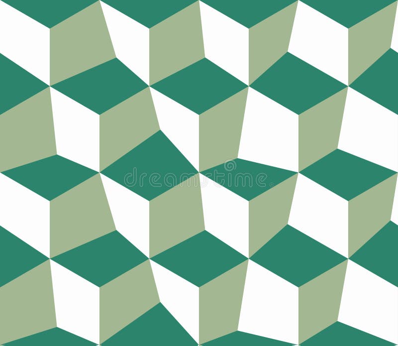 Green abstract cubes stock vector. Illustration of concept - 69377816