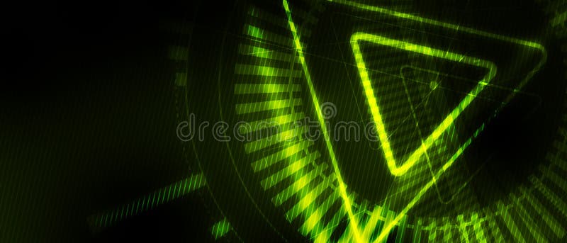 Green Abstract Digital Connection Networking Security Technology ...