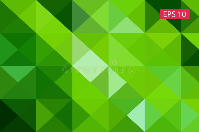 Green Abstract Geometric Background, from Polygons, Triangle Background ...