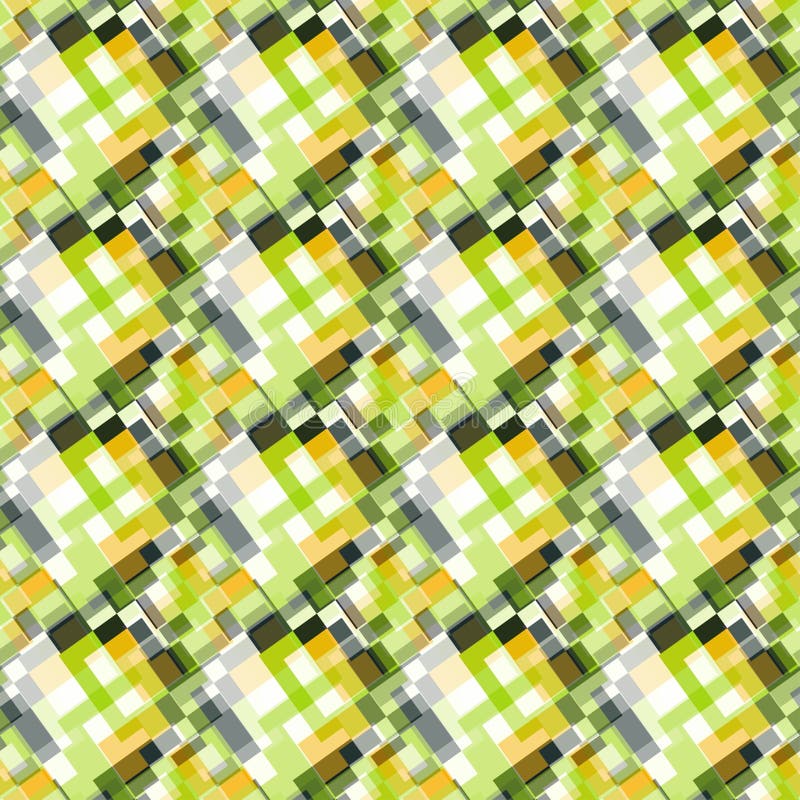 Green Abstract Geometric Background Seamless Vector Pattern Stock ...