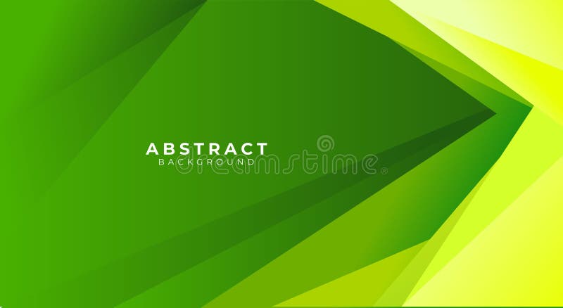 Green Abstract Geometric Frame Background Stock Vector - Illustration ...
