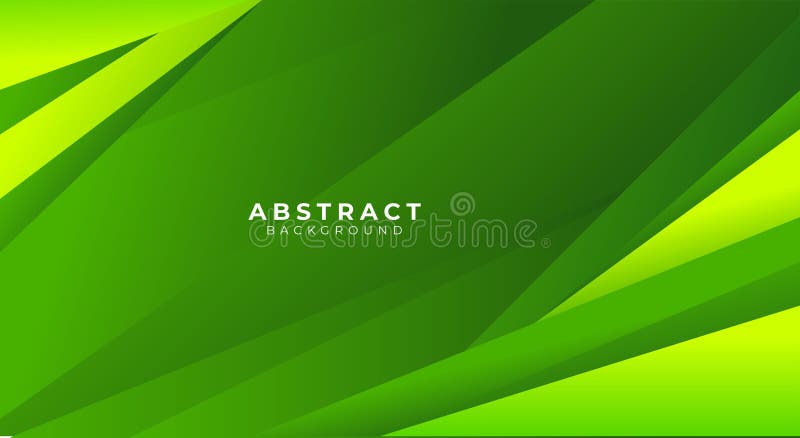 Green Abstract Geometric Frame Background Stock Vector - Illustration ...