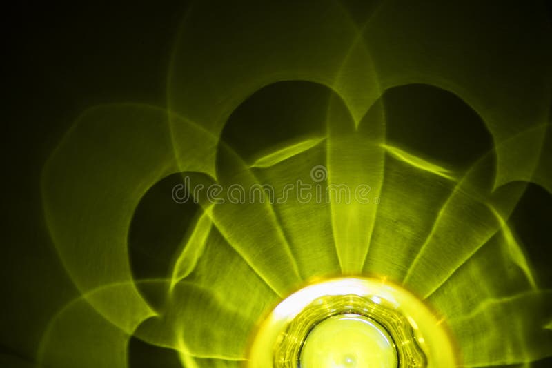 Green Abstract Light Reflection Background Stock Photo - Image of color ...