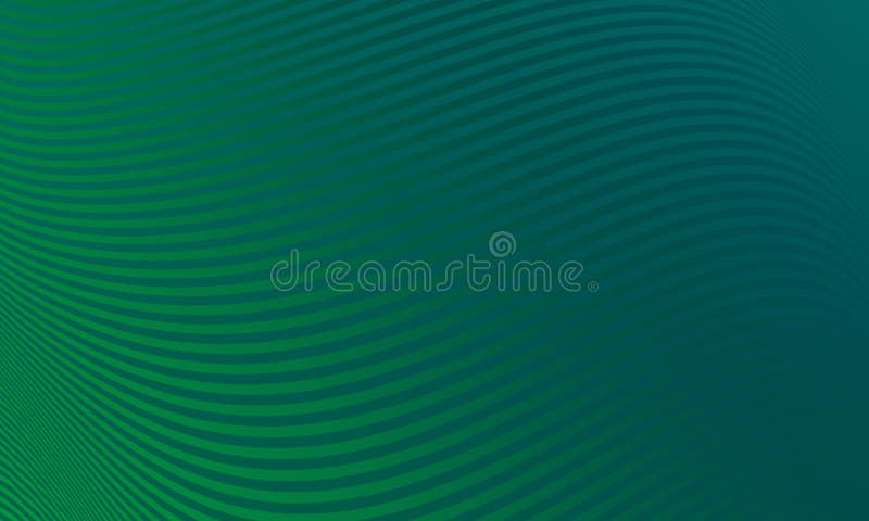 Green Abstract Lines Pattern Background Stock Illustration ...