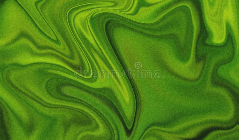 Green Abstract Liquid Texture Background with Distorted Wavy Pattern ...