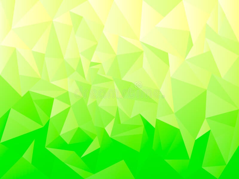 Green Abstract Low Poly Background. Vector Illustration Stock ...