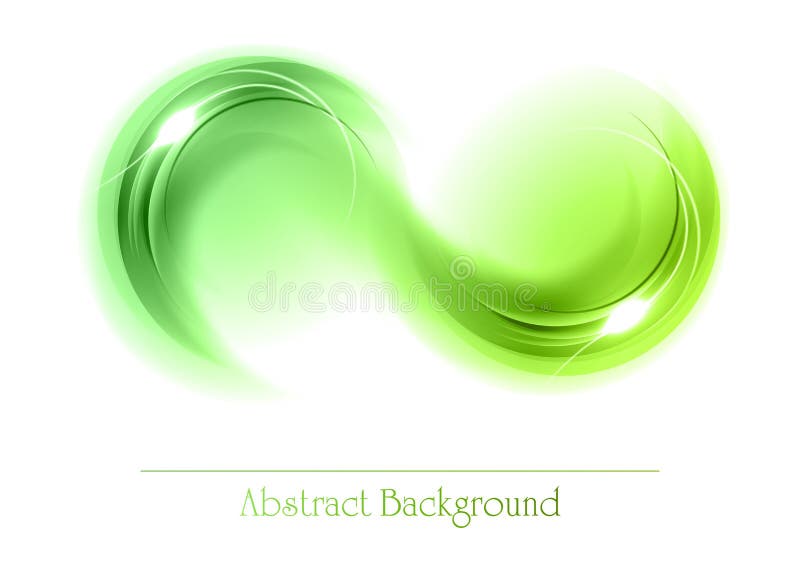 Green abstract objects stock vector. Illustration of cool - 32950427