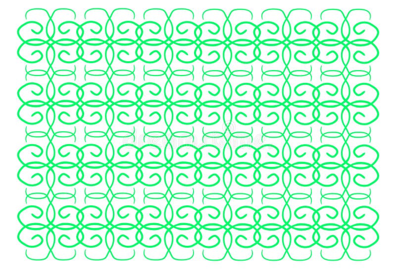 Green abstract pattern stock vector. Illustration of curls - 67543097