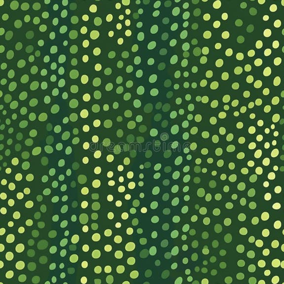 Green Abstract Polka Dot Background Design Stock Image - Image of polka ...
