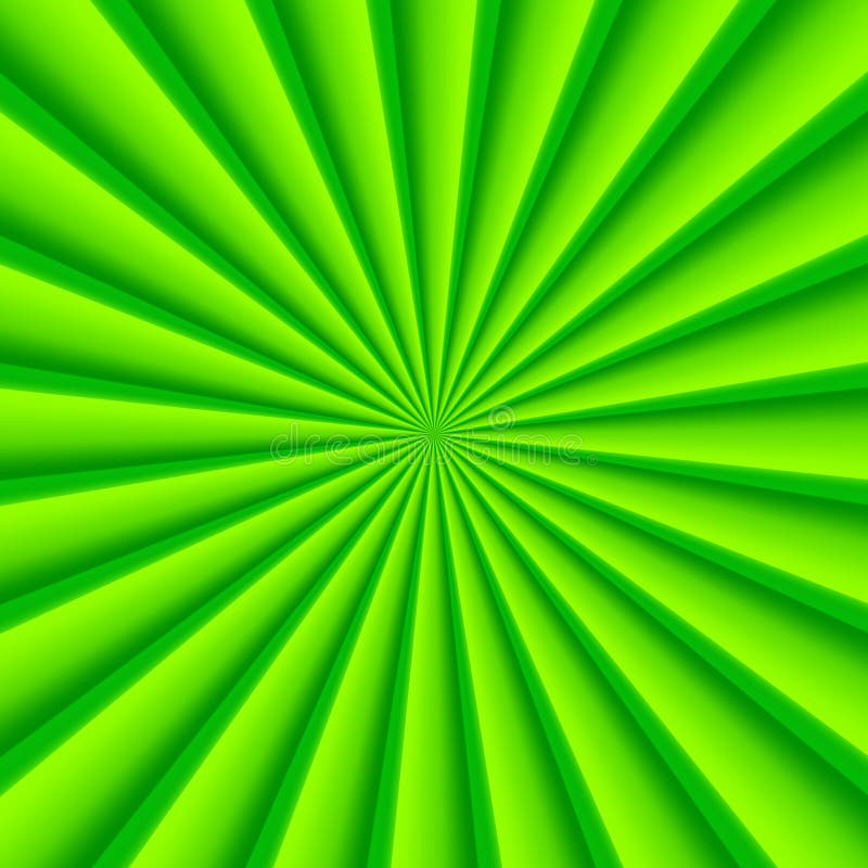 Green Abstract Rays Circle Vector Background Stock Vector ...