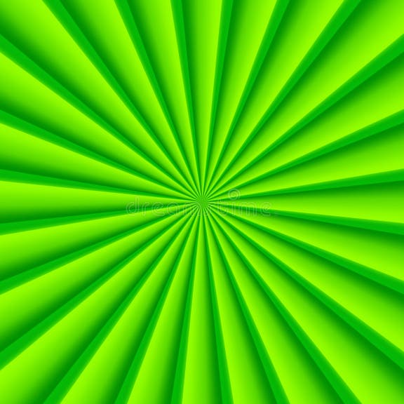 Green Abstract Rays Circle Vector Background Stock Vector ...