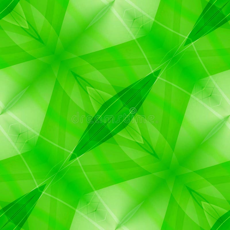 Green Abstract Seamless Background Stock Illustration - Illustration of ...