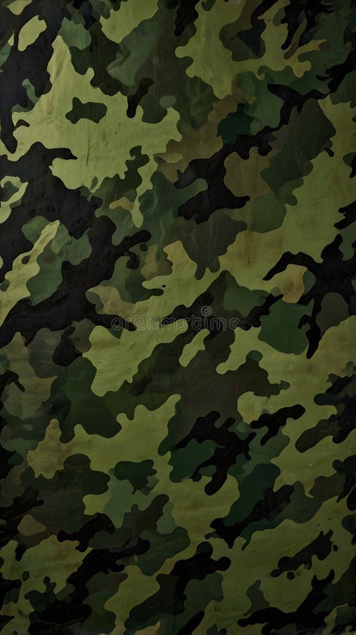 Green Abstract Stylish Camouflage Military Background Pattern Stock ...
