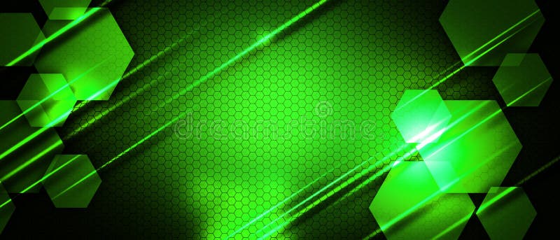 Green Abstract Technology Digital Hi Tech Concept Background Stock ...