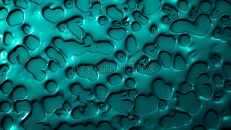 Green Abstract, Three-dimensional Background with Flowing Fluid Flowing ...