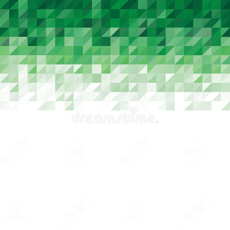Green Abstract Triangle Background. Polygonal Style. Eps 10 Stock ...