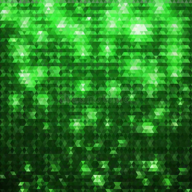 Green Abstract Vector Triangular Background. Polygonal Style. Eps 10 ...
