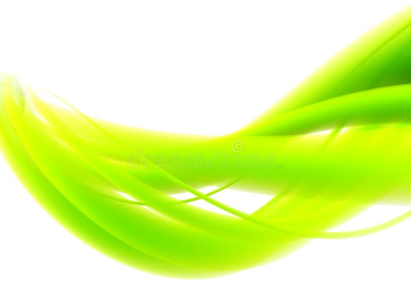 Green abstract wave stock illustration. Illustration of abstract - 2120824