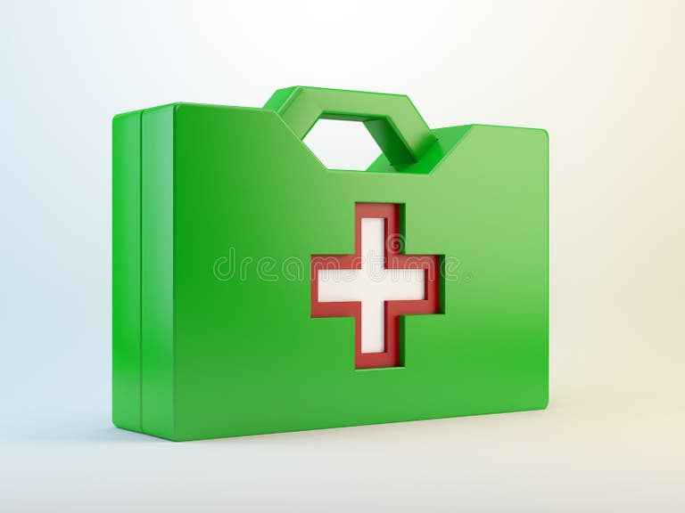 Green First Aid Box Kit Sign Stock Illustrations – 1,040 Green First ...