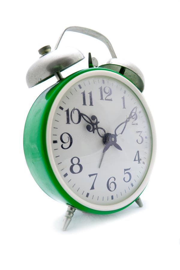 Green Alarm Clock Picture. Image: 4409015