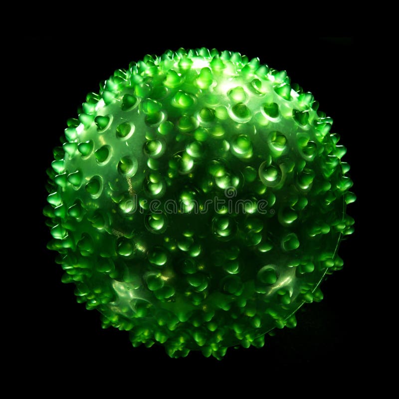 Green Algae Cells 3D Illustration Stock Photo - Image of model, biology ...