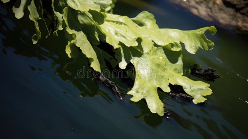 Green Algae Chlorophyta Seaweed Stock Photo - Image of natural ...