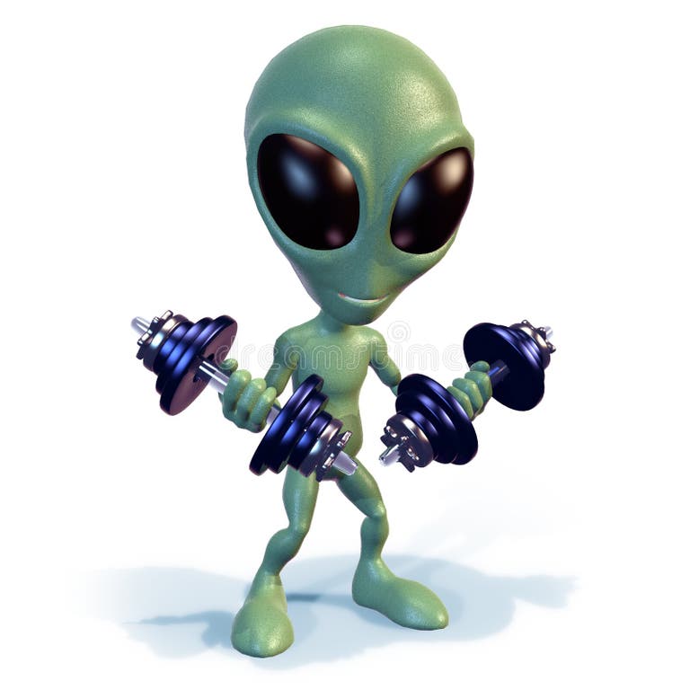 Muscles Alien Stock Illustrations – 155 Muscles Alien Stock ...