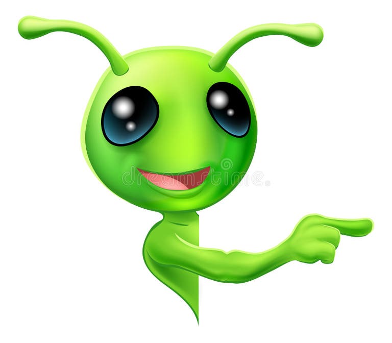Alien Peeking Stock Illustrations – 65 Alien Peeking Stock ...