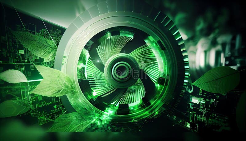 Green Alternative Energy Abstract Wallpaper Background for ...