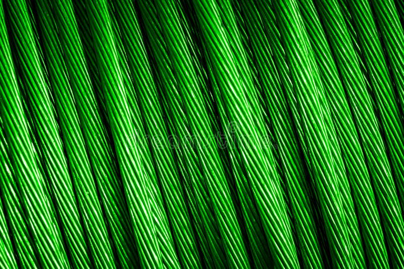 Green Aluminum Electric Cable.background or Texture Stock Photo - Image ...
