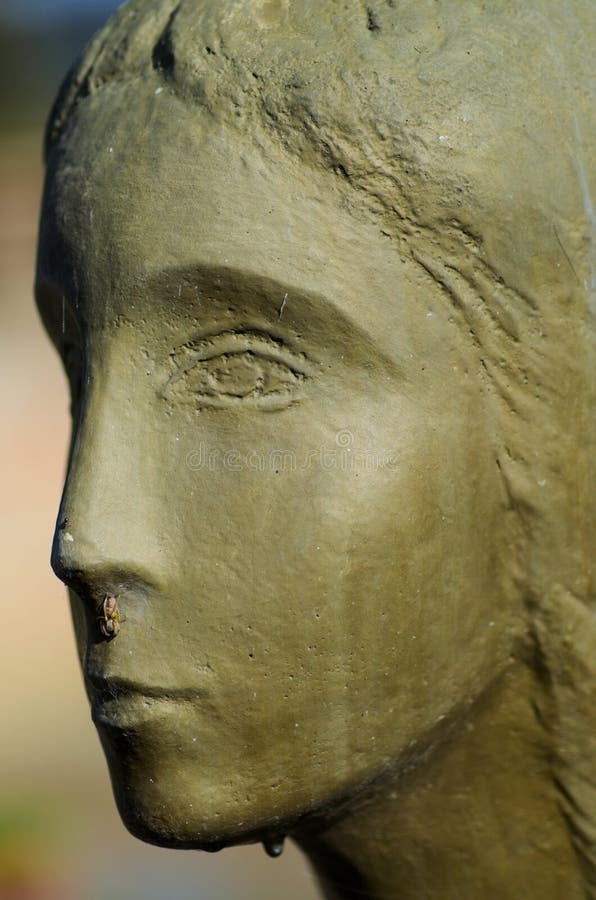 Ancient Face Sculptures in Bayon Temple Cambodia Stock Image - Image of ...