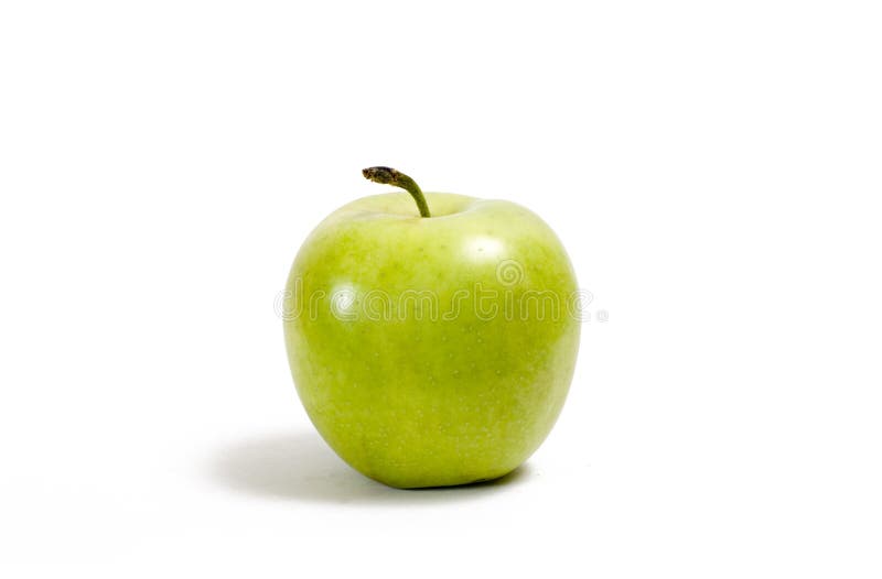 Green apple stock photo. Image of vitamin, green, round - 13158422
