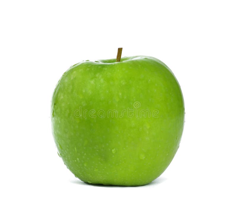 Green apple stock photo. Image of vitamin, green, round - 13158422