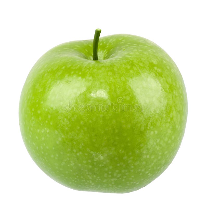 Green apple stock photo. Image of vitamin, green, round - 13158422