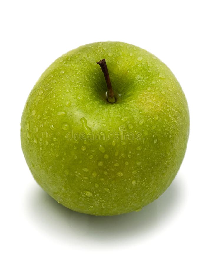 Green Apple stock image. Image of circle, eating, smith - 23275269