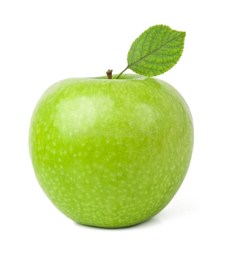 Green apple stock photo. Image of vitamin, green, round - 13158422